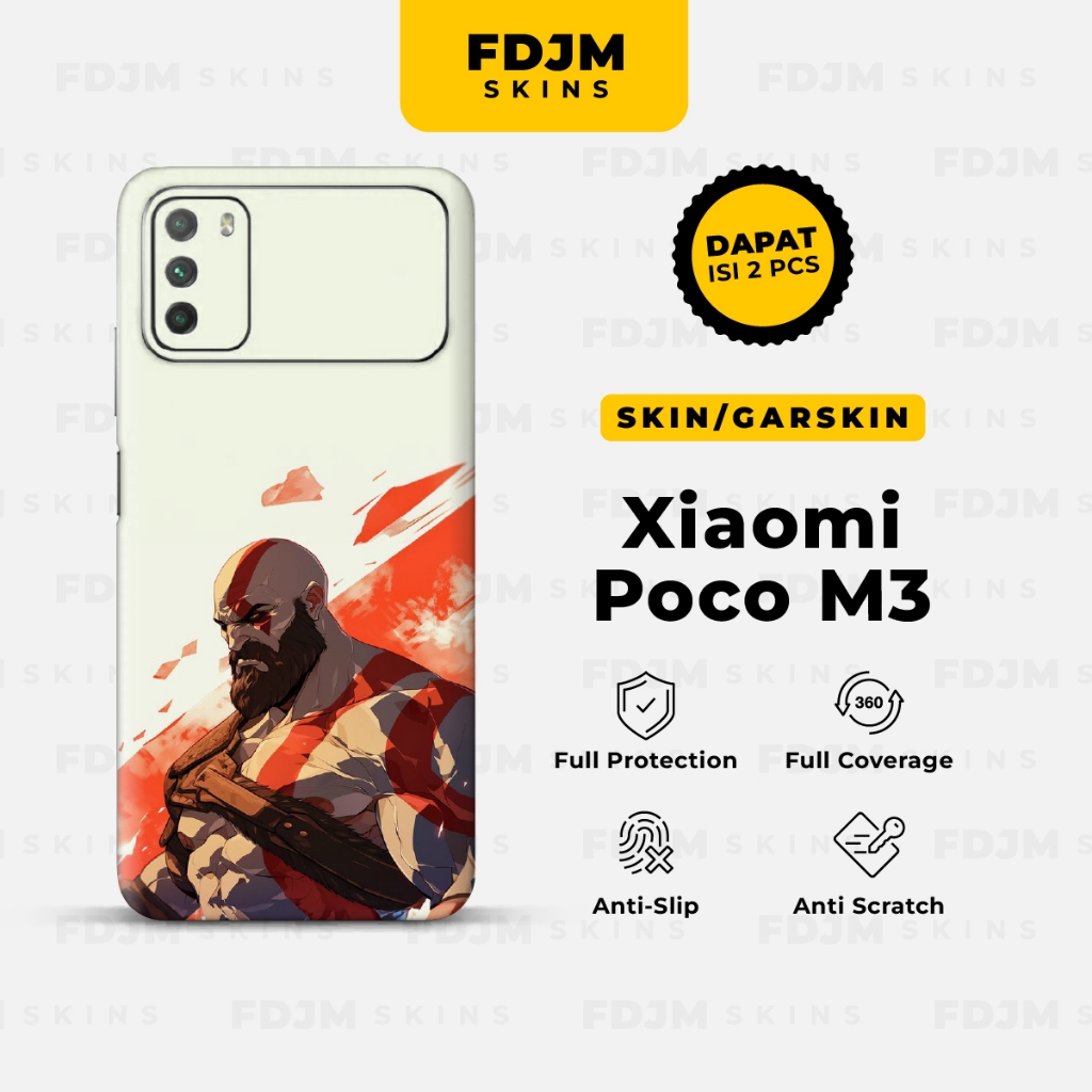 Jual Xiaomi Poco M3 Skin Protector/Garskin/Case *Isi 2* (Bebas Custom ...