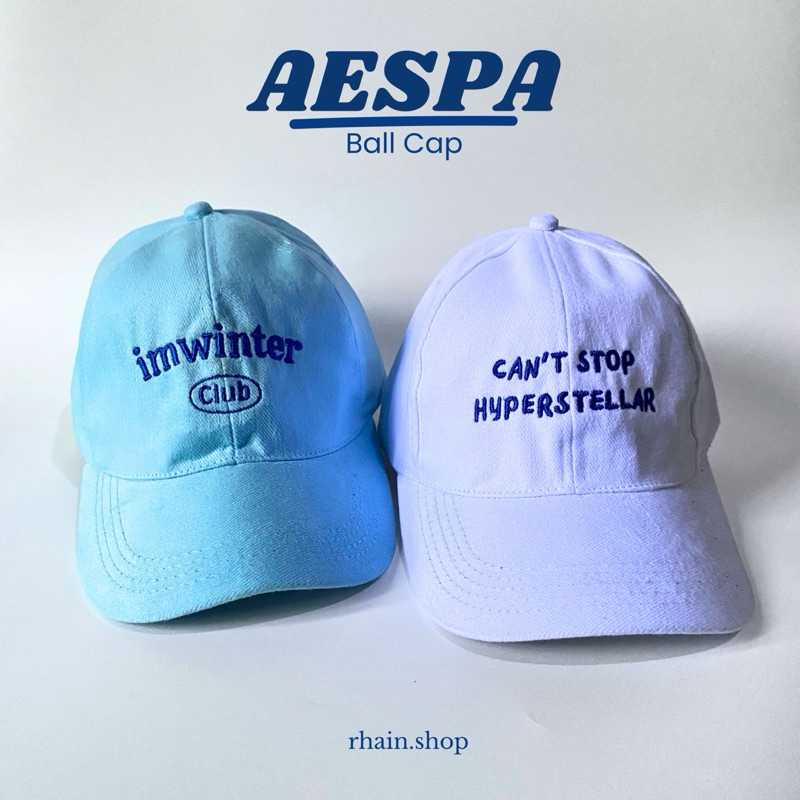 Jual [PREORDER] Topi Bisbol AESPA CLUB SERIES Baseball Cap | Shopee ...