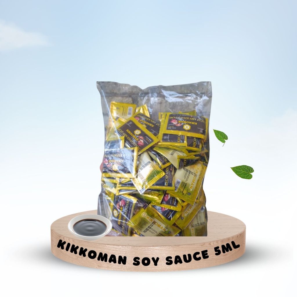 Jual Kikkoman Shoyu Sachet 1 Pack - Kikkoman Kecap Asin Jepang Sachet 5 ...