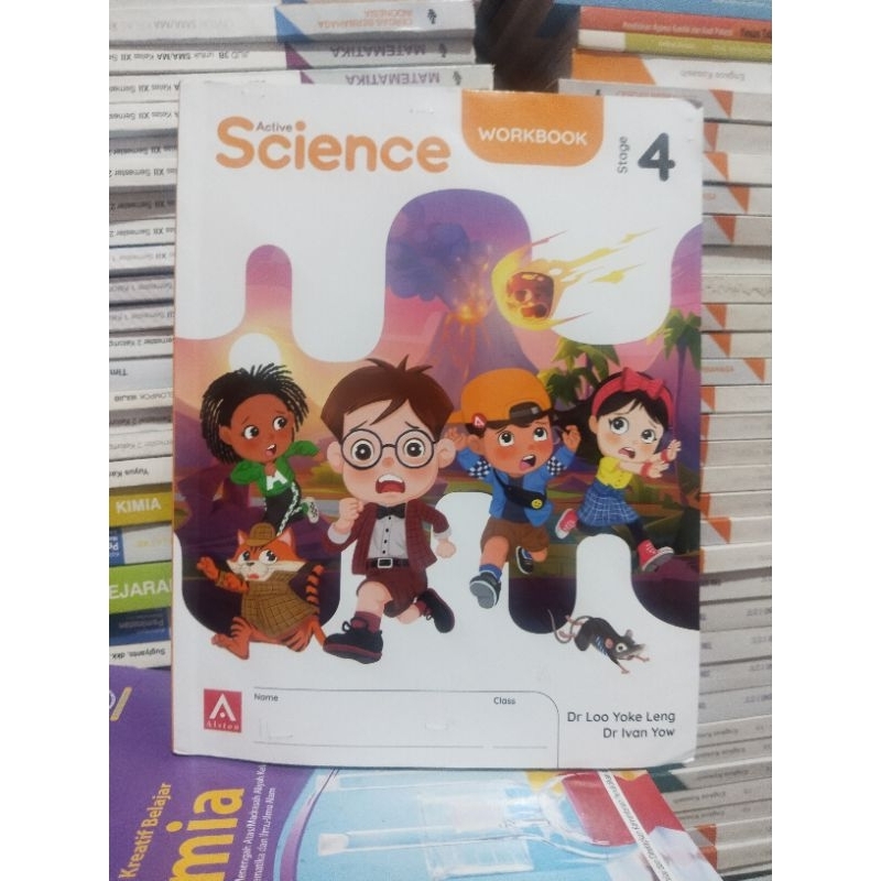 Jual buku active science workbook stage 4 | Shopee Indonesia