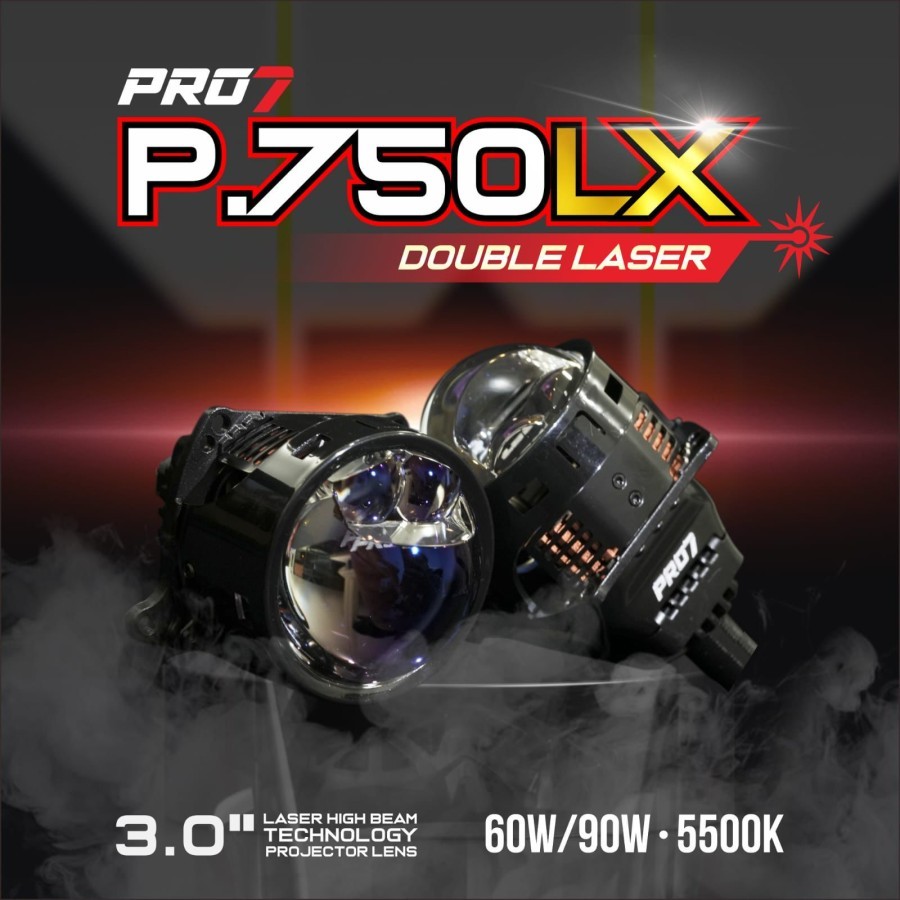 Jual Projector Biled PRO7 P750LX Double Laser LED P.750 LX Blue Lens Hi ...