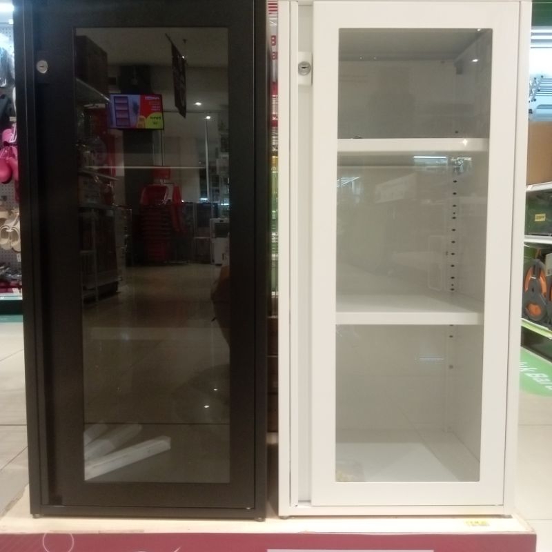 Jual Rak/Lemari Kabinet Kantor Besi Pintu Kaca LARA - Stora Original ...