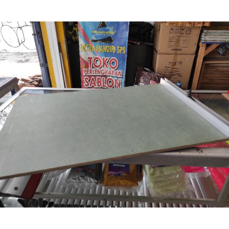 Jual Penjualan Hemat Papan Banting sablon manual Mdf Hijau 4x6 9mm ...