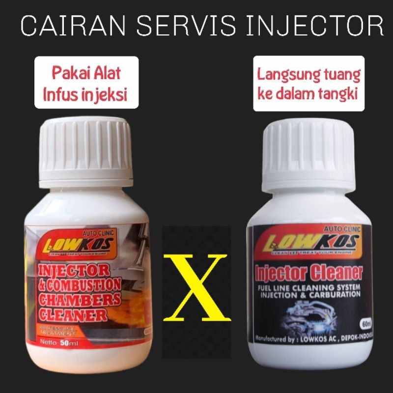 Jual LOWKOS Cairan Injeksi Pembersih Injektor Motor cara cepat,tepat ...