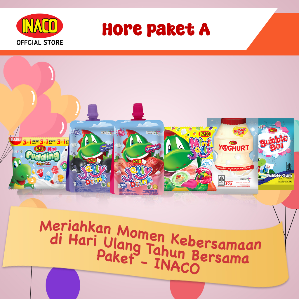 Jual INACO Paket Hore Ulang Tahun | Shopee Indonesia