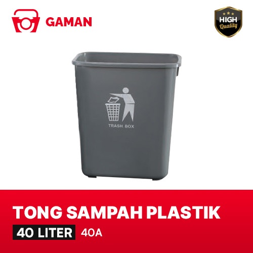 Jual TONG SAMPAH PLASTIK 40 Liter - 40A | Shopee Indonesia