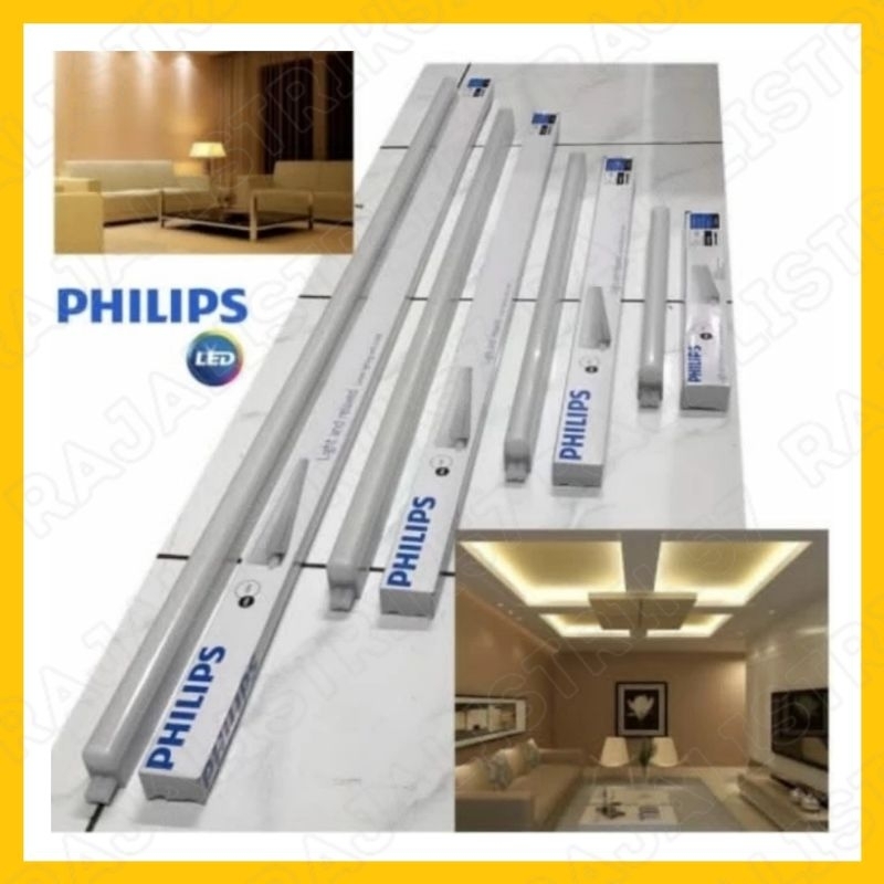 Jual Philips T5 Led Batten Trunklinea 9W watt warm white kuning philips ...