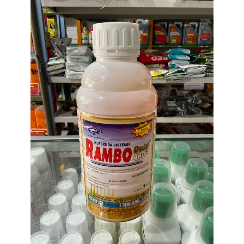 Jual RACUN RUMPUT SISTEMIK RAMBO 480 SL 5L / 1L / 500ml | Shopee Indonesia