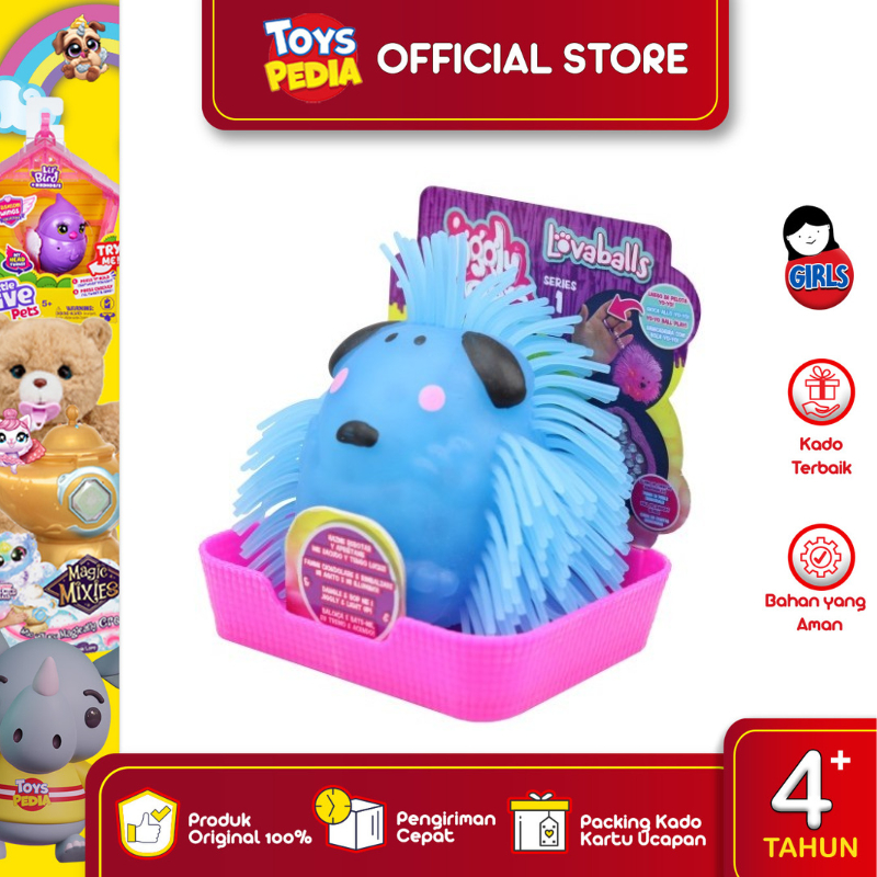 Jual Mainan Stress Ball Squishsy Jiggly Pets Lovaballs Glow in The Dark ...