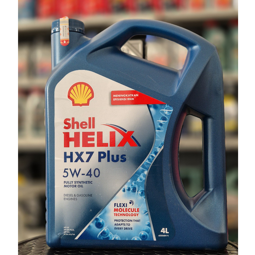 Jual Shell Helix HX7 5W-40 (4 Liter) | Shopee Indonesia