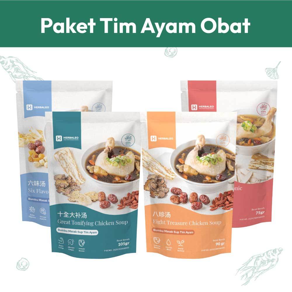 Jual Herbaleo - Paket Chicken Soup Herbal ( Paket Tim Ayam Obat ...