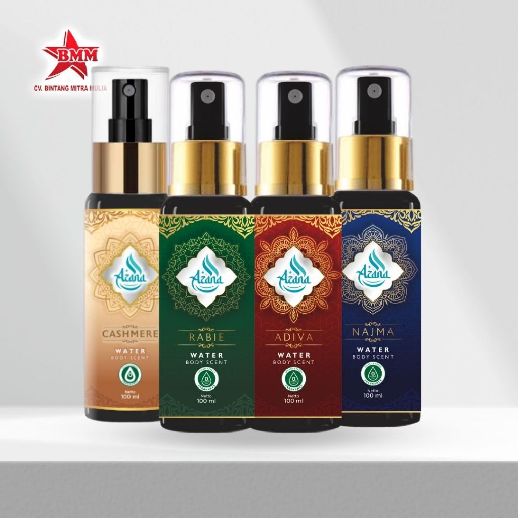Jual Parfum Badan Body Mist Azana 100ML Non Alkohol Wangi Tahan Lama ...