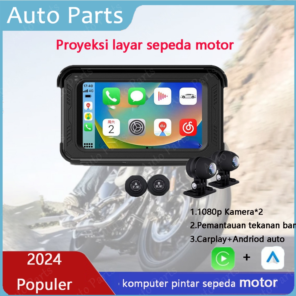 Jual Garansi & 100%ori APT Layar Komputer Sepeda Motor/Perekam ...