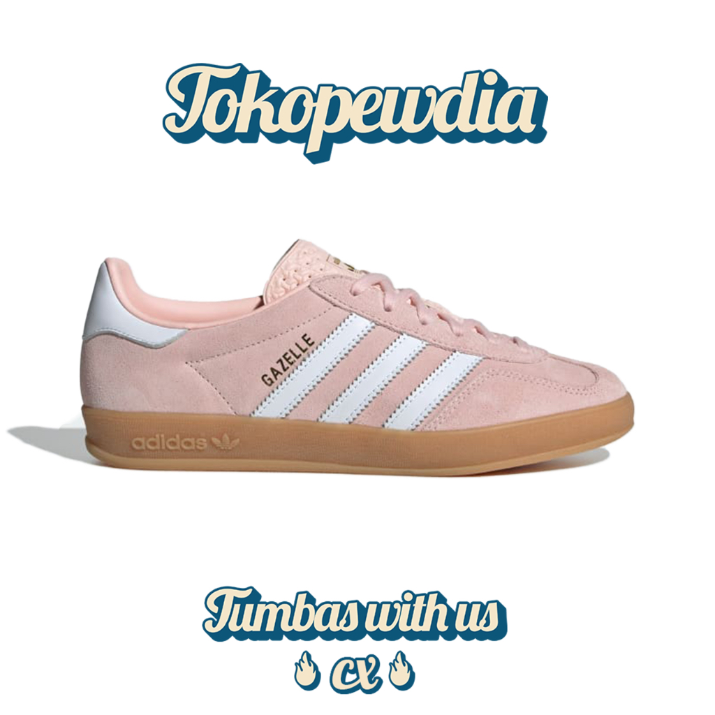 Jual Adidas Gazelle Indoor Sandy Pink Cloud White Gum (IH5484) | Shopee ...
