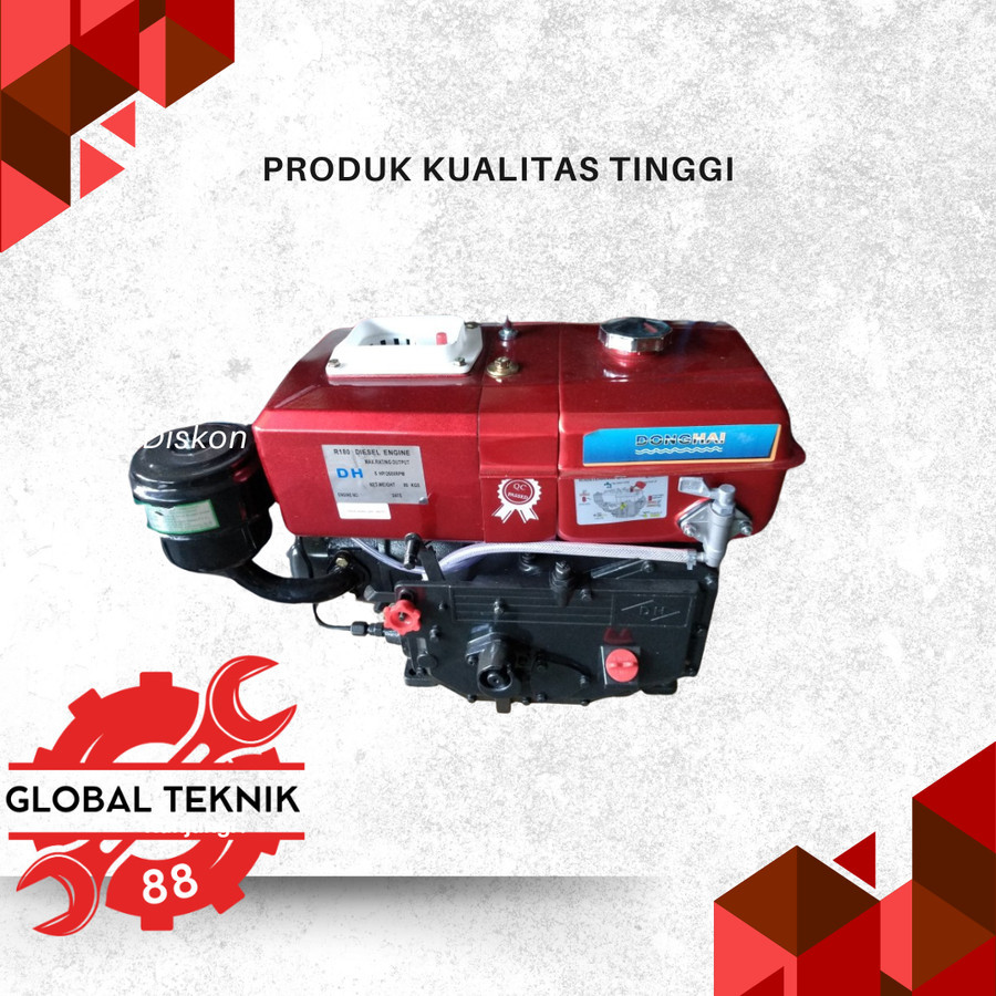 Jual Mesin Diesel Penggerak 8HP merk DONGHAI R180 | Shopee Indonesia