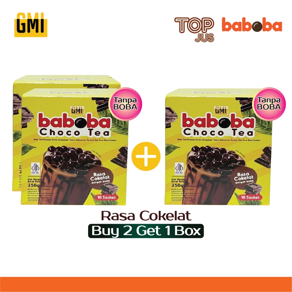 Jual NEW CHOCO TEA [ISI 30 SACHET] PAKET BABOBA INSTANT - BABOBA [BELI ...