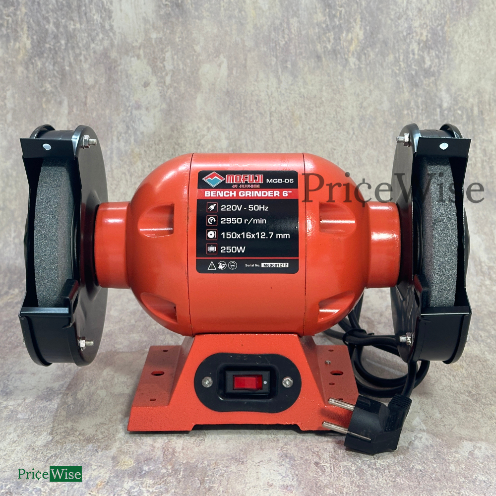 Jual Mesin Gerinda Duduk 6" Mofuji by Fujiyama / Bench Grinder ...