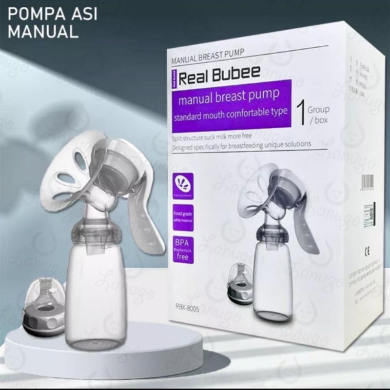Jual Breast Pump Real Bubee Pompa Asi Manual | Shopee Indonesia