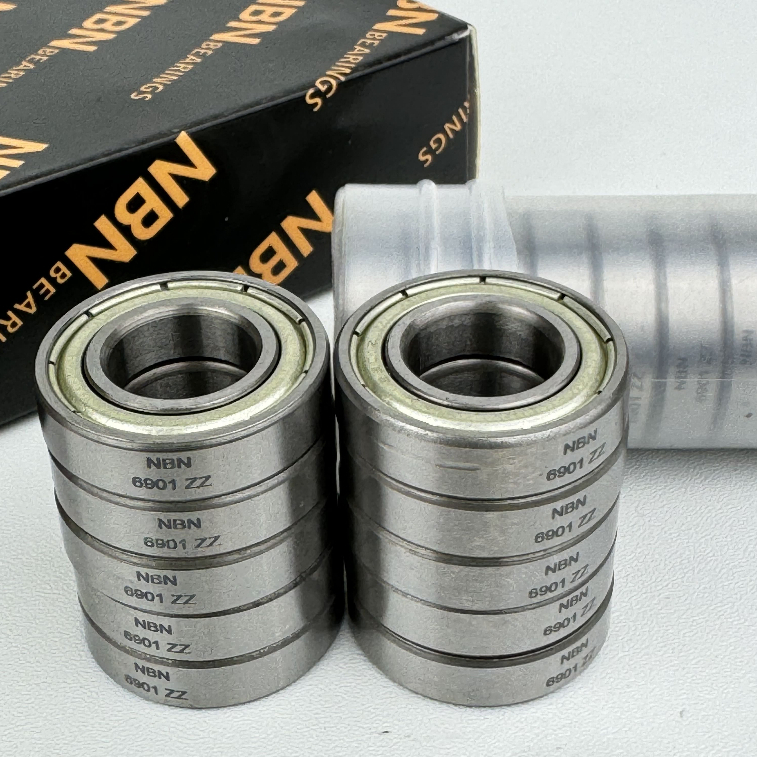 Jual BEARING 6901 ZZ/6901ZZ 12x24x6 mm NBN Official Original | Shopee ...