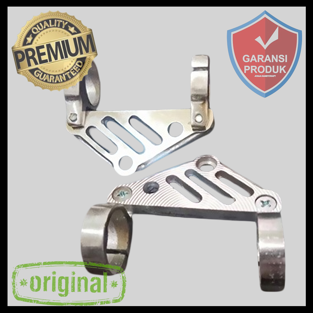 Jual Kupingan Lampu CNC As 31 Breket Bracket Headlamp Cincin Garis ...