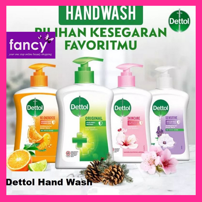 Jual Dettol Hand Wash PUMP 110 ml Skincare Pink Sabun Cuci Tangan Anti ...