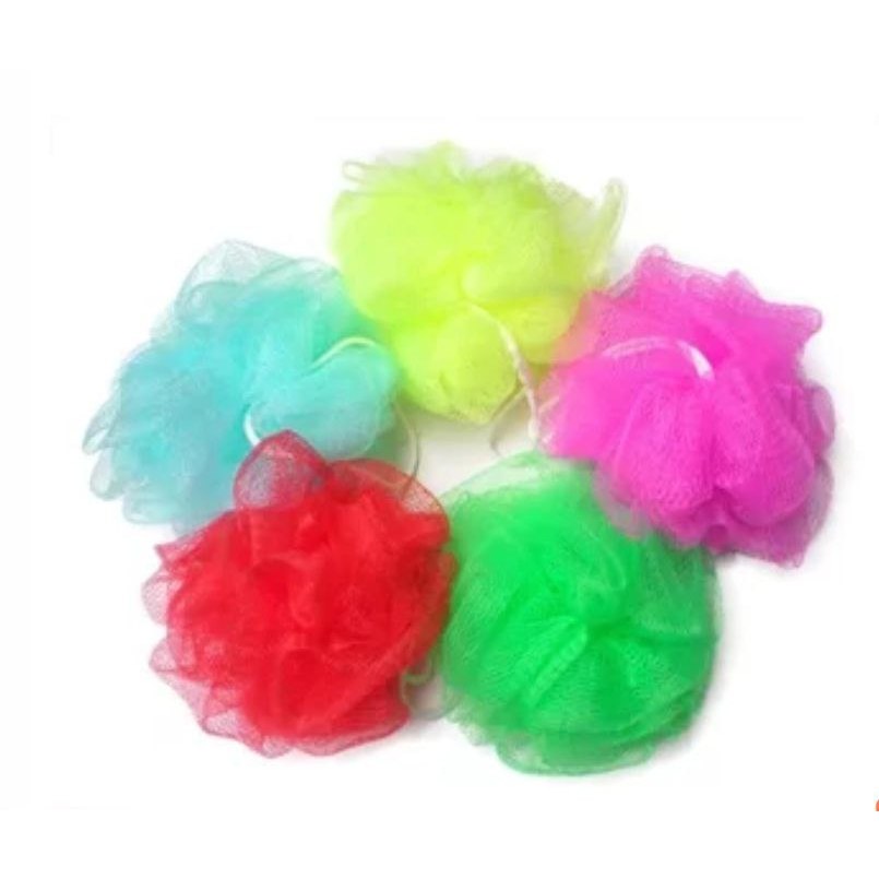 Jual Spons Mandi Jaring Shower Puff Bath Sponge Super Busa Pengangkat ...