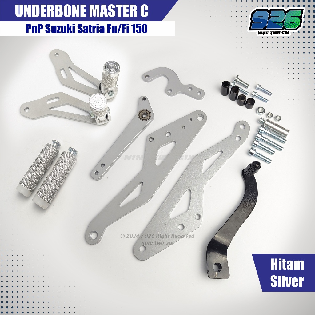 Jual Underbone Satria Fu / Fi 150 Karbu dan Injeksi UB C Cutting CNC v2 ...