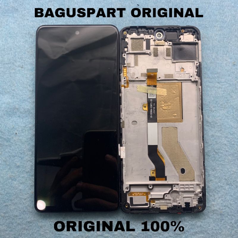 Jual LCD TS TOUCHSCREEN FULLSET FRAME TECNO POVA 5 PRO Lh8n ORIGINAL ...