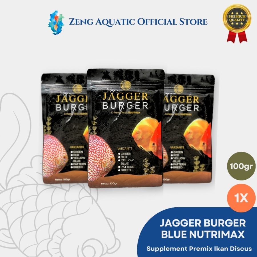 Jual Pakan Beku Nutrimax Burger Polos – Jantung Sapi + Vitamin ...