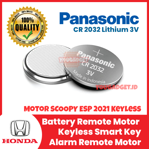 Jual Baterai Remote Motor SCOOPY ESP 2021 Keyless Batrai Scoopy ...