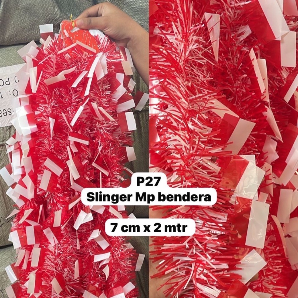 Jual slinger bendera merah putih 17 agustus kemerdekaan ri slinger ...