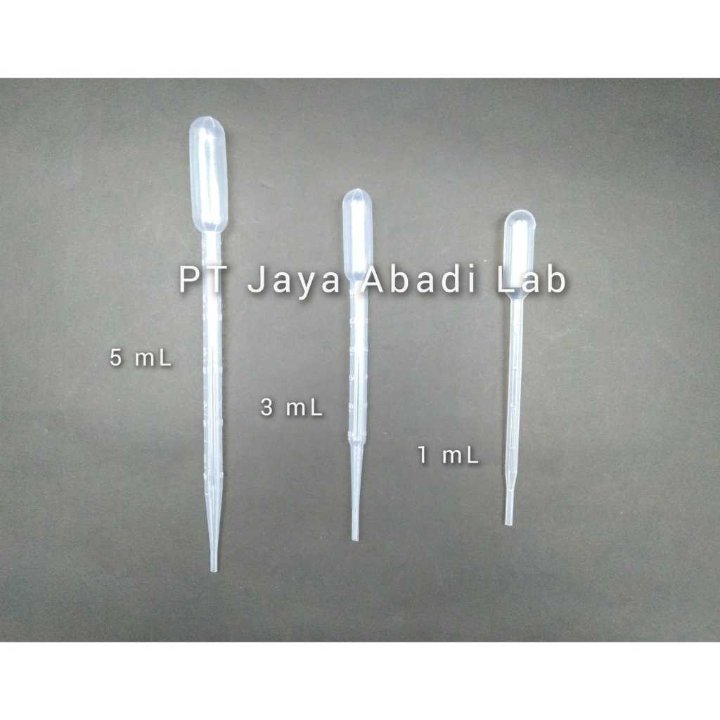 Jual pipette plastic plastik pipet transfer disposable 3ml 3 ml onemed ...