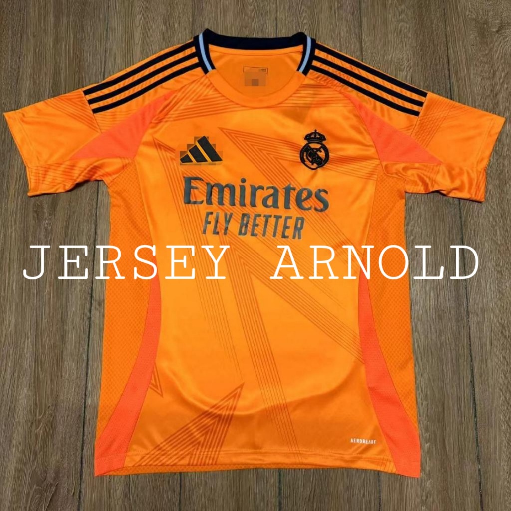 Jual JERSEY MADRID AWAY MUSIM 24 25 2024 2025 GO GRADE ORI THAILAND AAA ...
