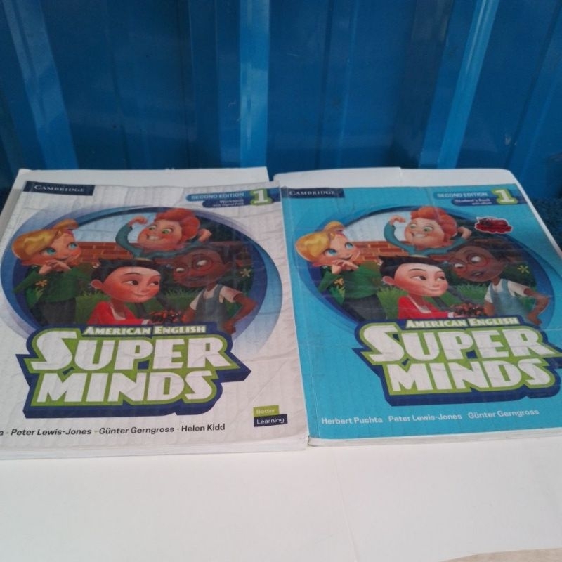 Jual BUKU AMERICAN ENGLISH/SUPER MINDS 1 SECOND EDITION STUDENT'S BOOK WORKBOOK | Shopee Indonesia