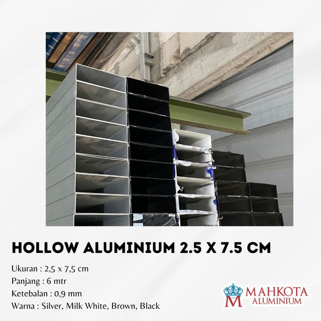 Jual Hollow Aluminium 1x3 inch | Shopee Indonesia