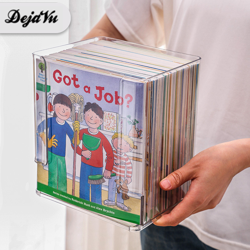 Jual Dejavu Kotak Penyimpanan Buku Transparan Storage Books Meja ...