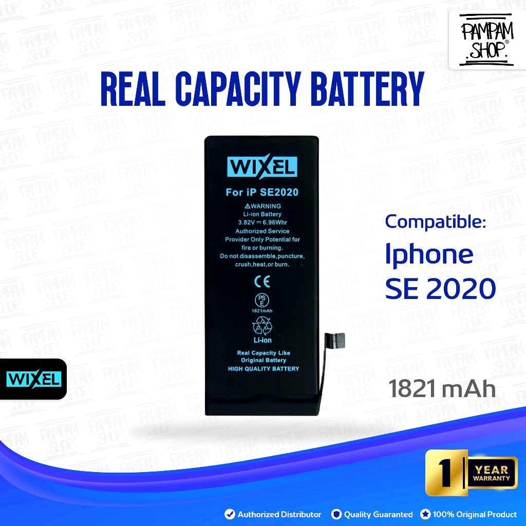 Jual WIXEL Baterai Iphone SE 2020 Generasi 2 Batre Batrai Battery Dual ...