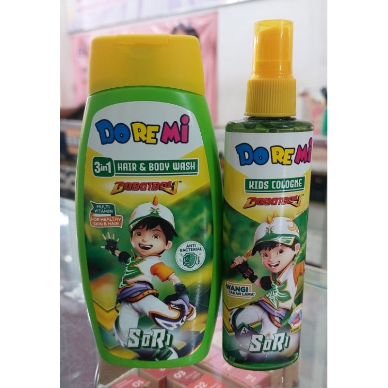 Jual Doremi Boboiboy Sori series 3in1 Hair Body Wash / Cologne | Shopee ...