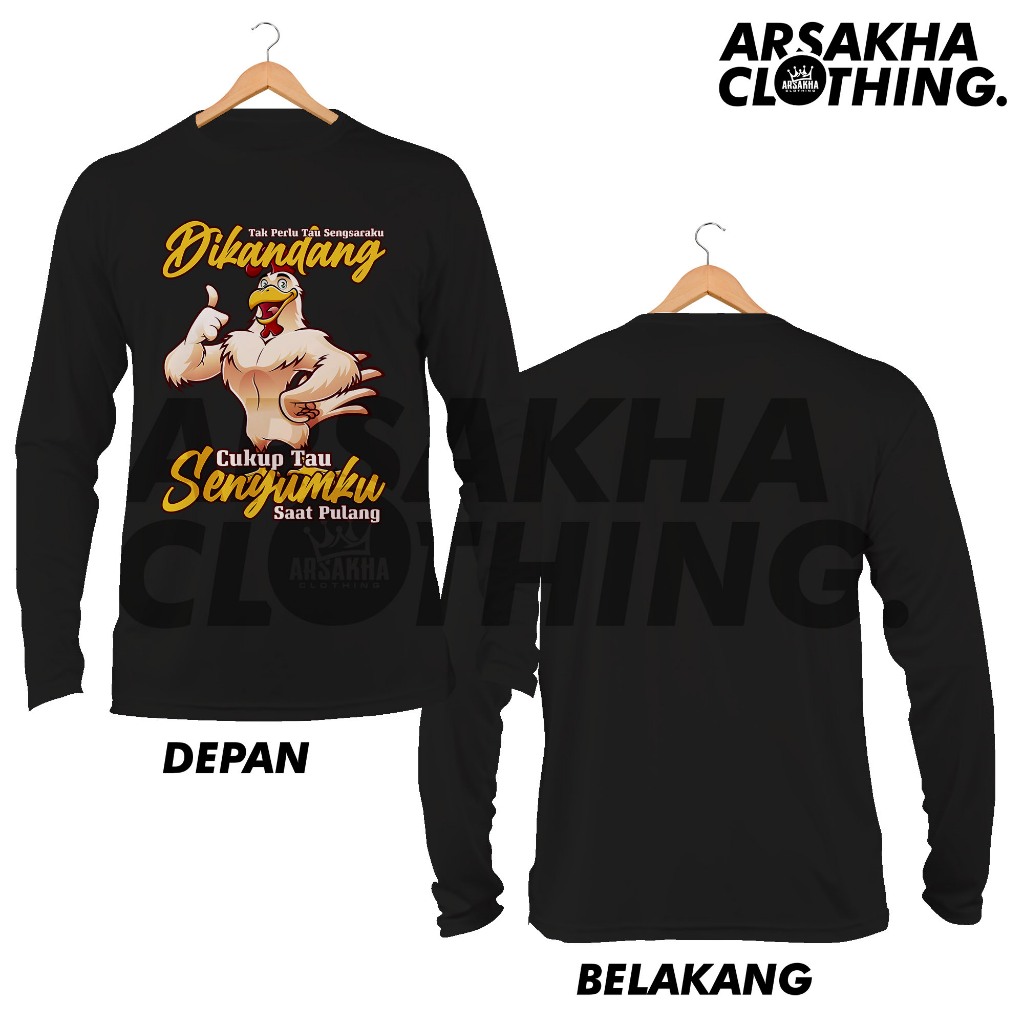 Jual Kaos Lengan Panjang Pejuang Fcr Broiler Community Peternak Ayam ...