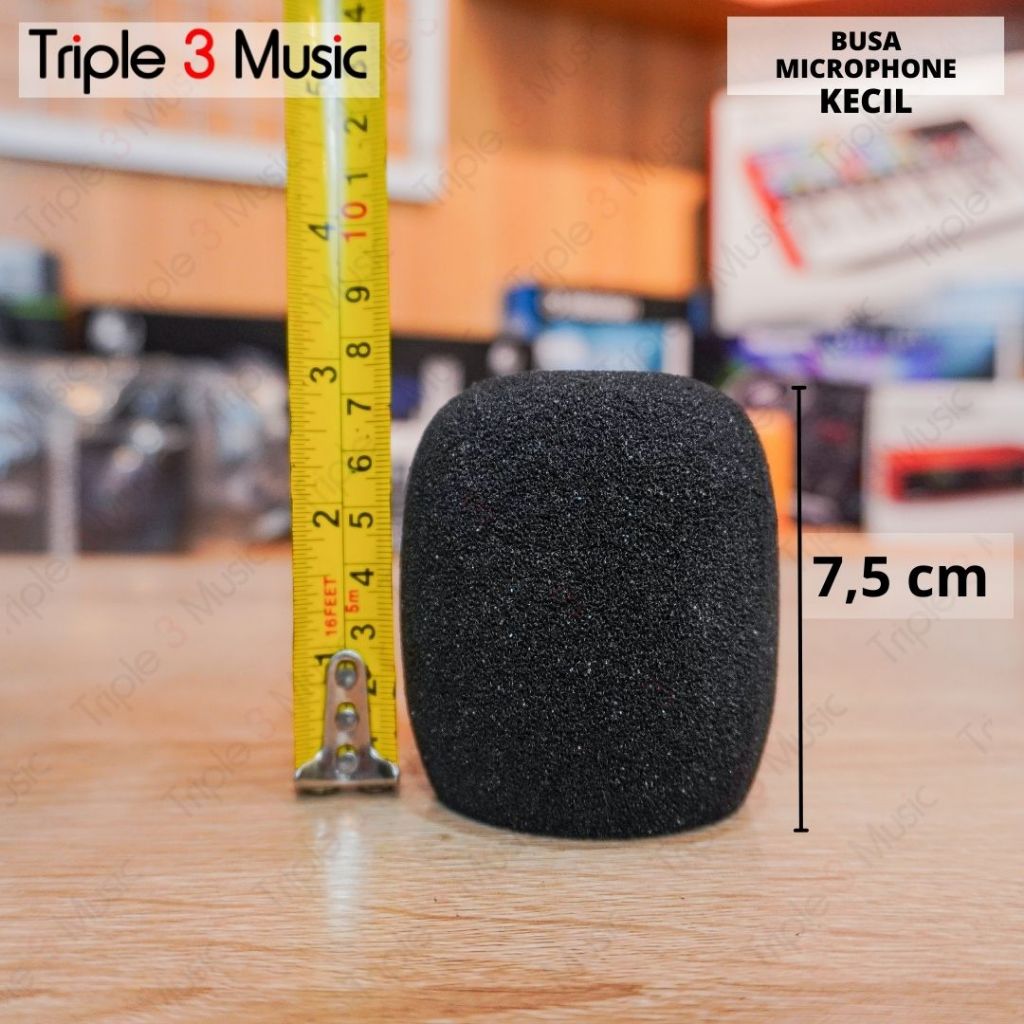 Jual Busa Mic spon Foam Mic Condenser Dynamic murah berkualitas ...