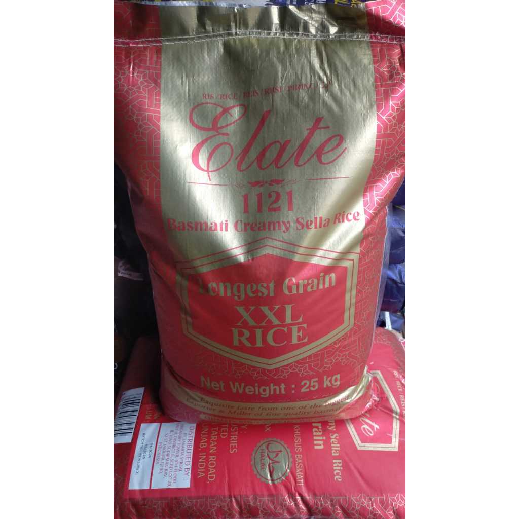 Jual Beras Basmati Elate 1121 Extra Long Creamy Sella / Extra Long ...