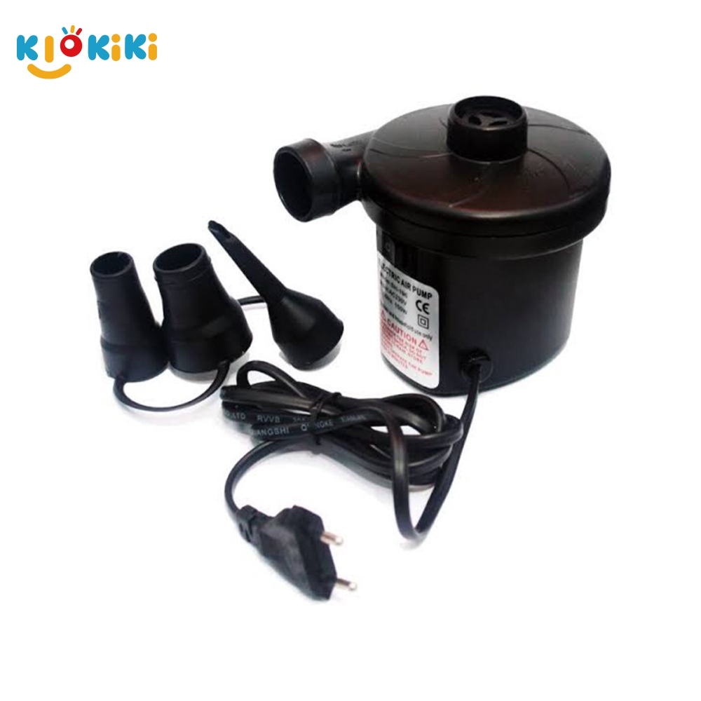 Jual KiKiTOY Pompa Angin Listrik Electric Air Pump Untuk Kolam Renang Kasur Elektrik Air Tiup ...