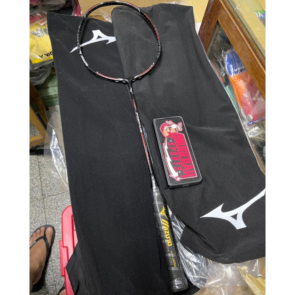 Jual Raket Badminton MIZUNO FORTIUS 11 POWER + SENAR YONEX JP ORIGINAL ...