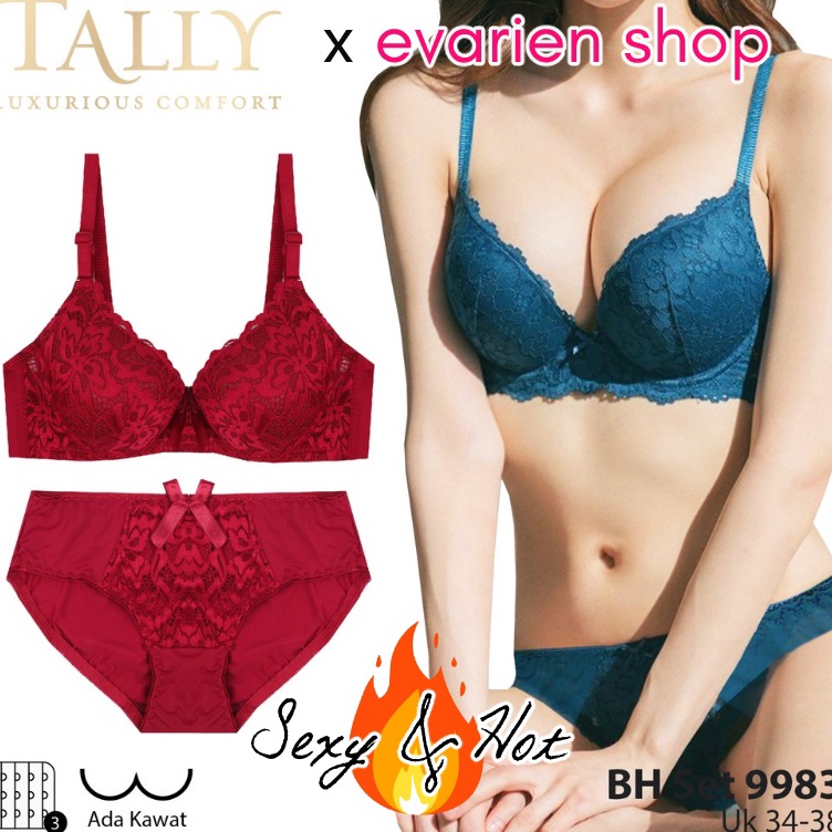 Jual EVARIEN Set Bra CD Seserahan Tally 9983 Lace Set Bra Brokat Paket Underwear BH Celana Dalam ...