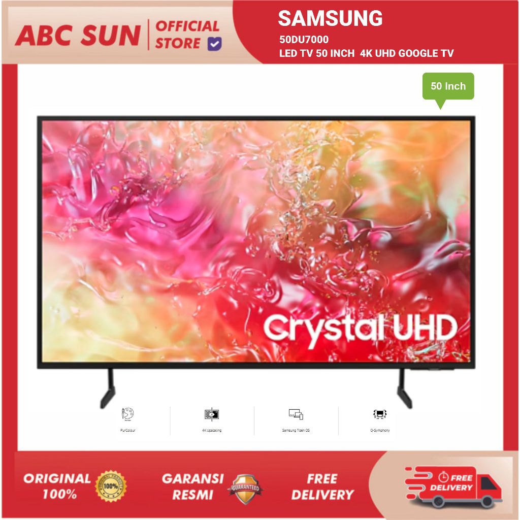 Jual Samsung 50du7000 Led Tv 50 Inch Uhd 4k Smart Tv Digital | Shopee Indonesia