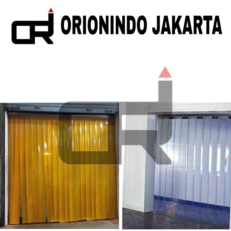 Jual PAKET TIRAI PLASTIK PVC CURTAIN KOMPLIT TINGGAL PASANG L 2M X T 2M ...