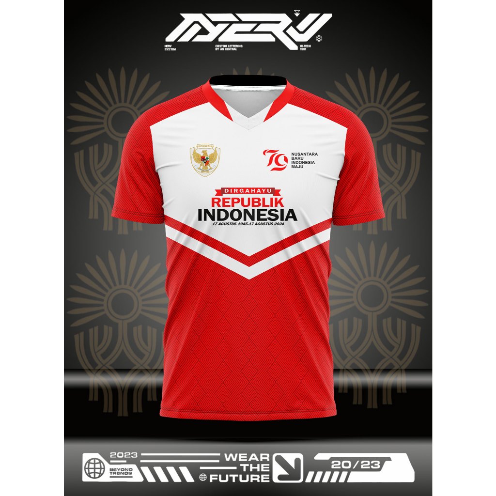 Jual JERSEY KAOS PANITIA HUT RI 79 INDONESIA KEMERDEKAAN 17 AGUSTUS TAHUN 1945 - 2024 REPUBLIK ...