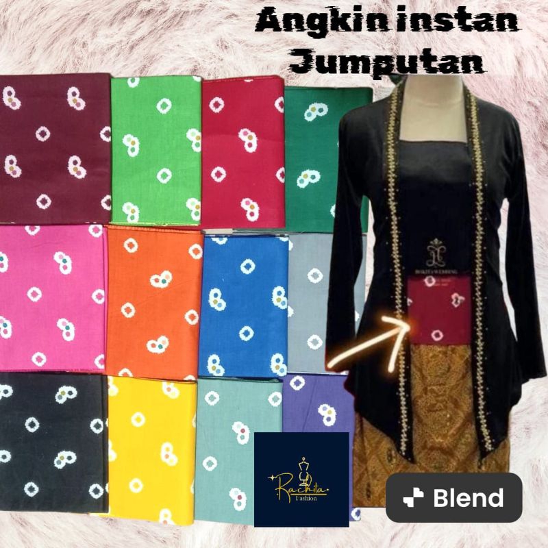 Jual Angkin instan batik jumputan/Ombi/belt/stagen/(Gratis Ongkir ...