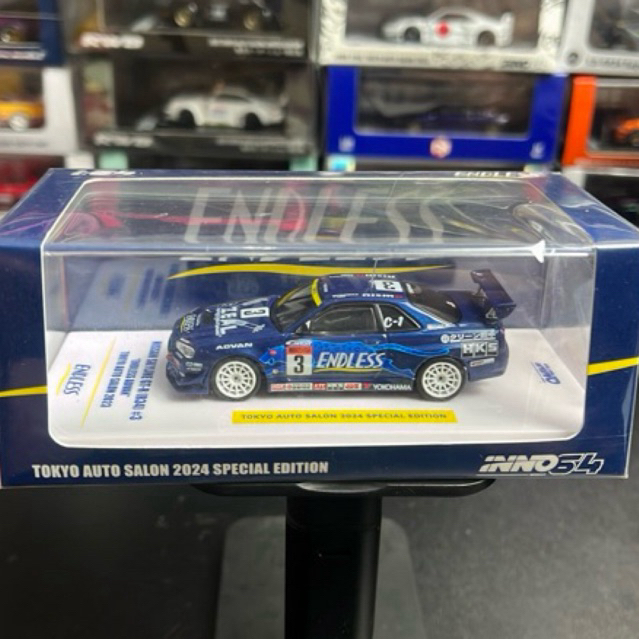 Jual INNO64 Nissan Skyline GTR R34 R Tune Endless TOKYO AUTO SALON 2024 ...