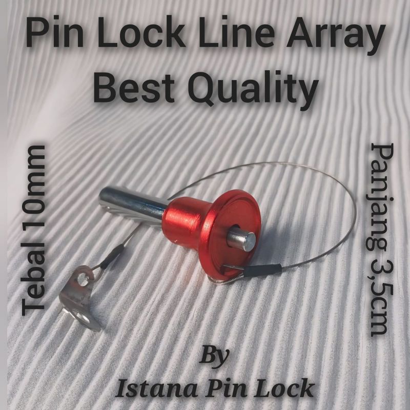 Jual Pin Lock Line Array 10mm Variasi Merah | Shopee Indonesia
